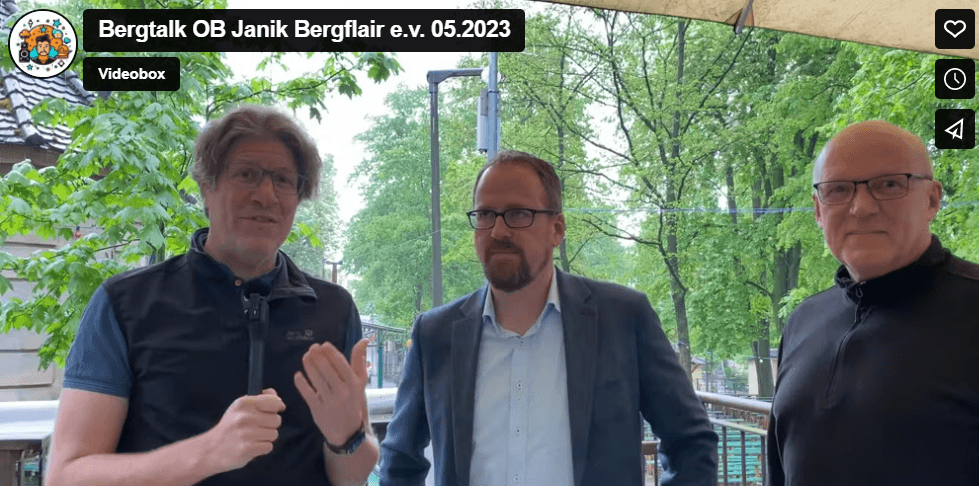 Bergtalk mit OB Janik und Bergflair ERhalten e.V. - Bergflair ERhalten e.V.